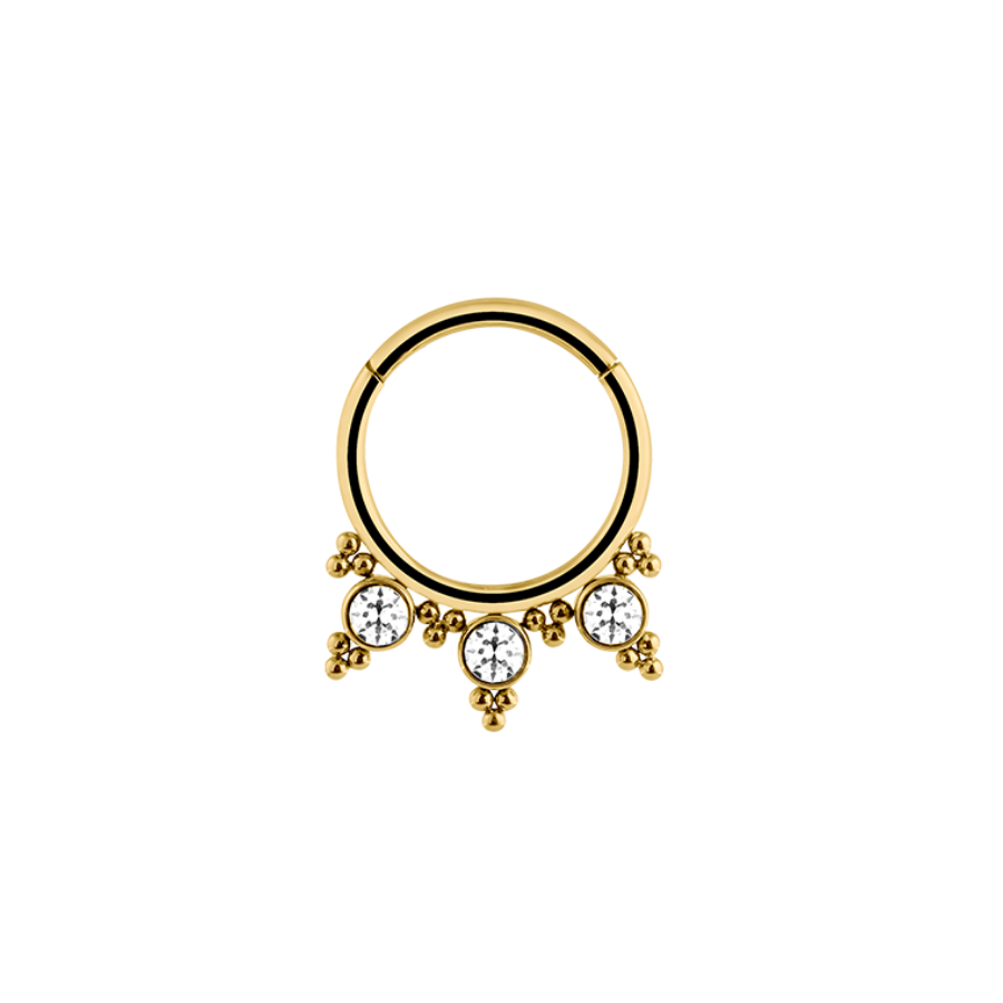 Ball Victoria Clicker Piercing Gold – HI-LIFE