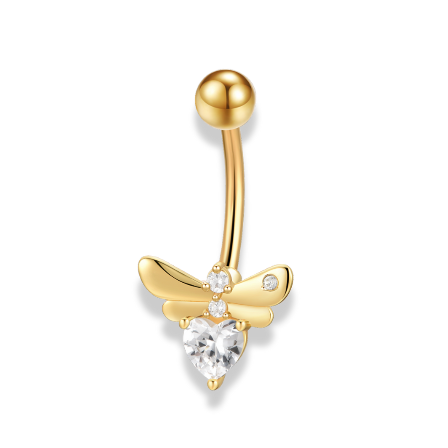 Golden Sphinx Moth Belly Piercing - Titan – HI-LIFE