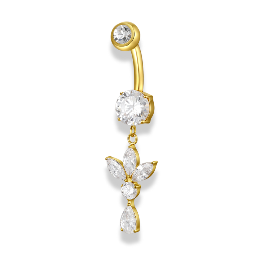 Timeless Lotus Belly Piercing - Titan – HI-LIFE