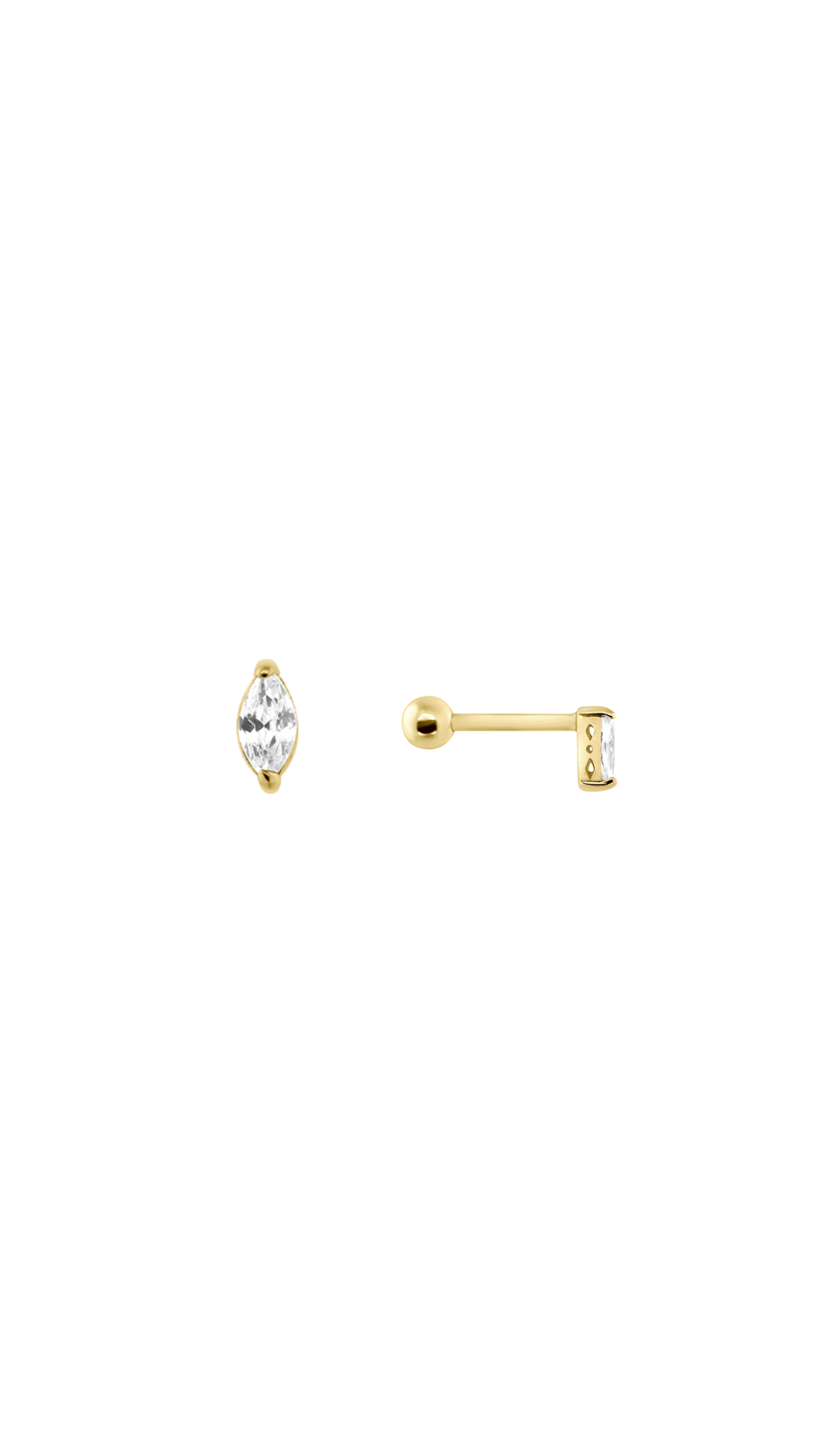 Victoria Piercing 14k Real Gold – HI-LIFE